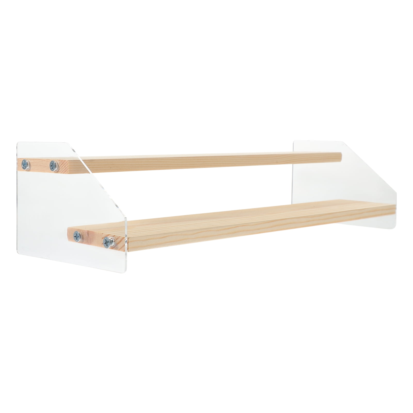 LEXSOMEO Desktop Riser Display Stand Tiered Wooden Display Stand ...