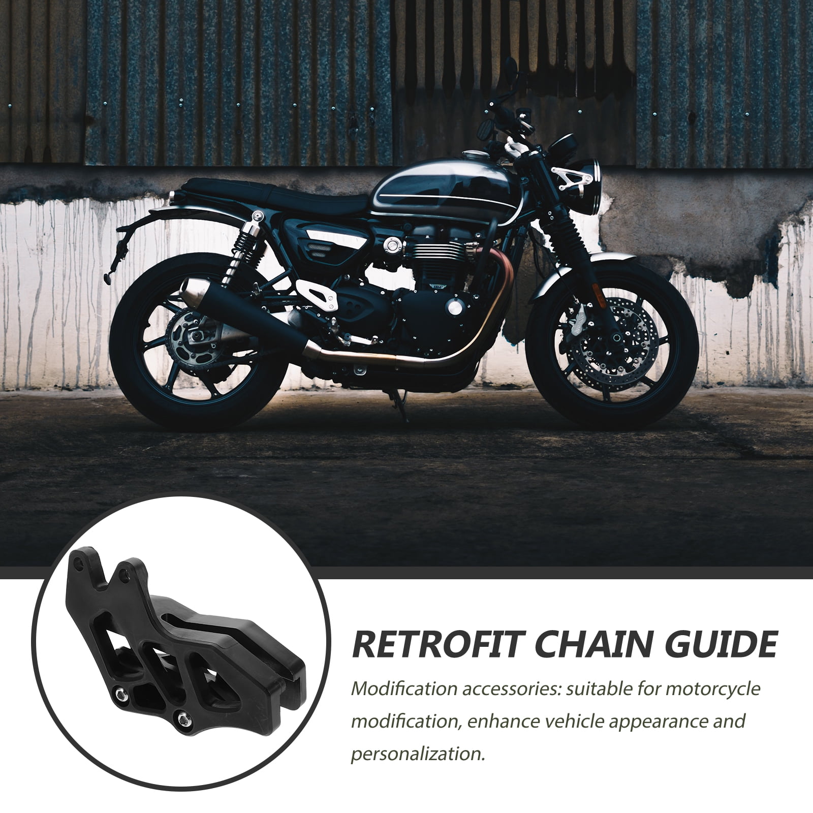 RENACLIPY Dirt Bike Chain Guard Black Rear Chain Protector for ...
