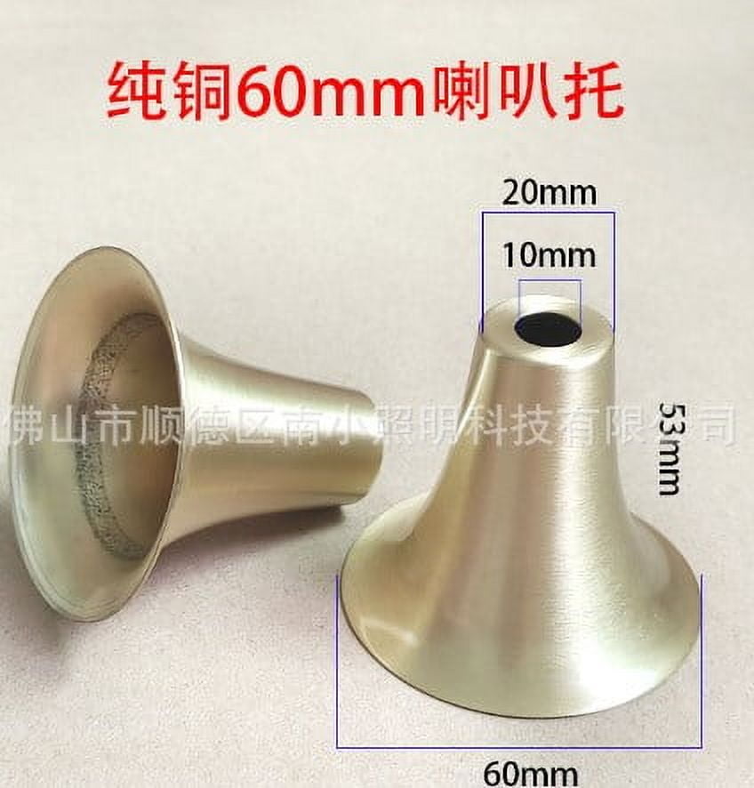 LEXSOMEO E27 Lamp Sockets Cup Brass Lamp Bases Holder Covers Sleeves ...