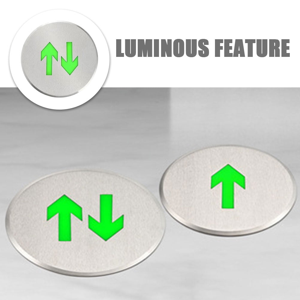 LEXSOMEO Emergency Exit Sign Luminous Signal Sign Fluorescent Exit ...