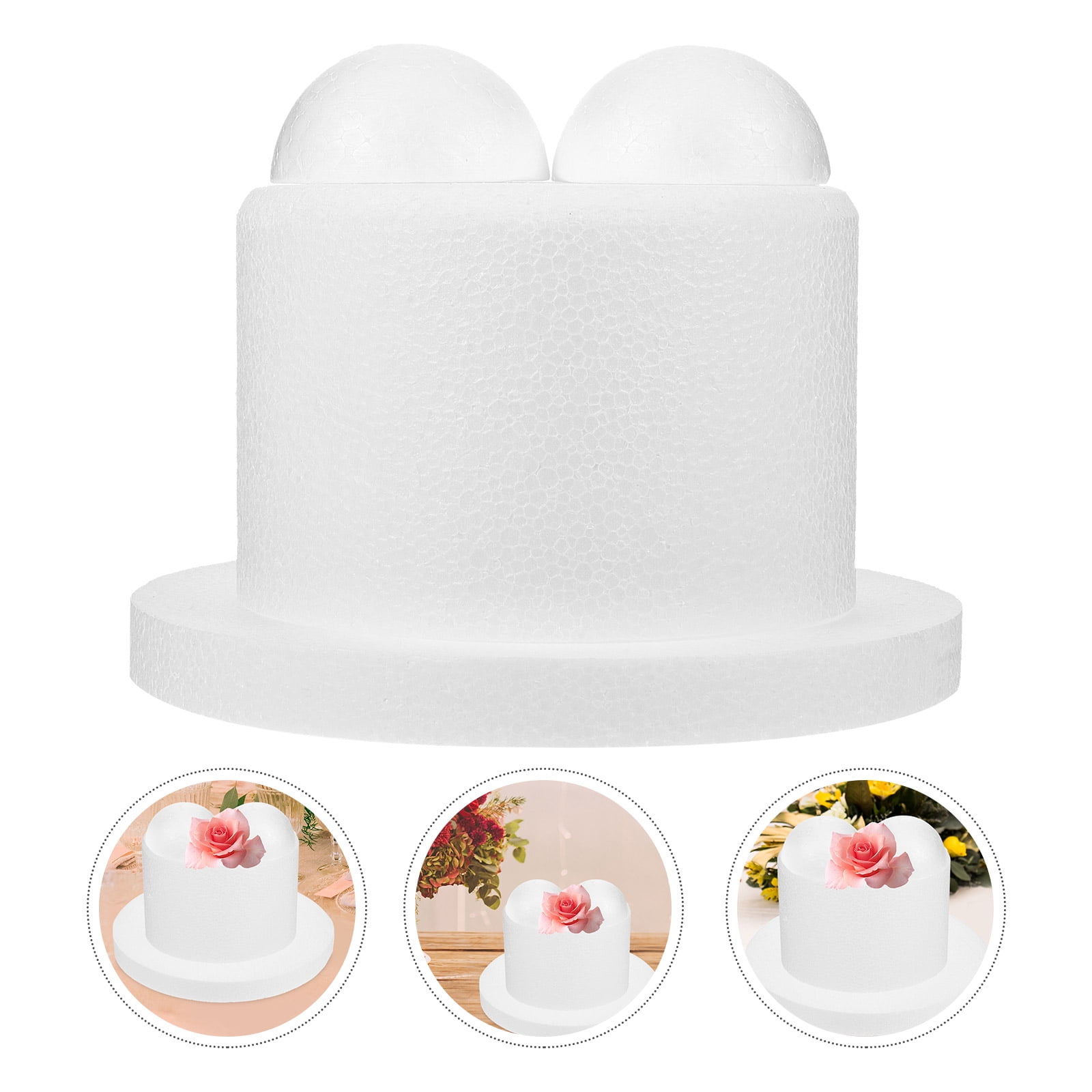 LEXSOMEO Foam Cake Dummy Model Foam Cake Dummy Cake Model for Baking ...