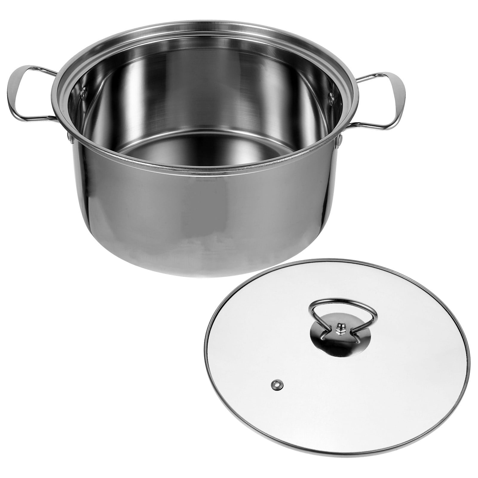 LEXSOMEO Food Cooking Pot Milk Heating Pot Nonstick Saucepan with Lid ...