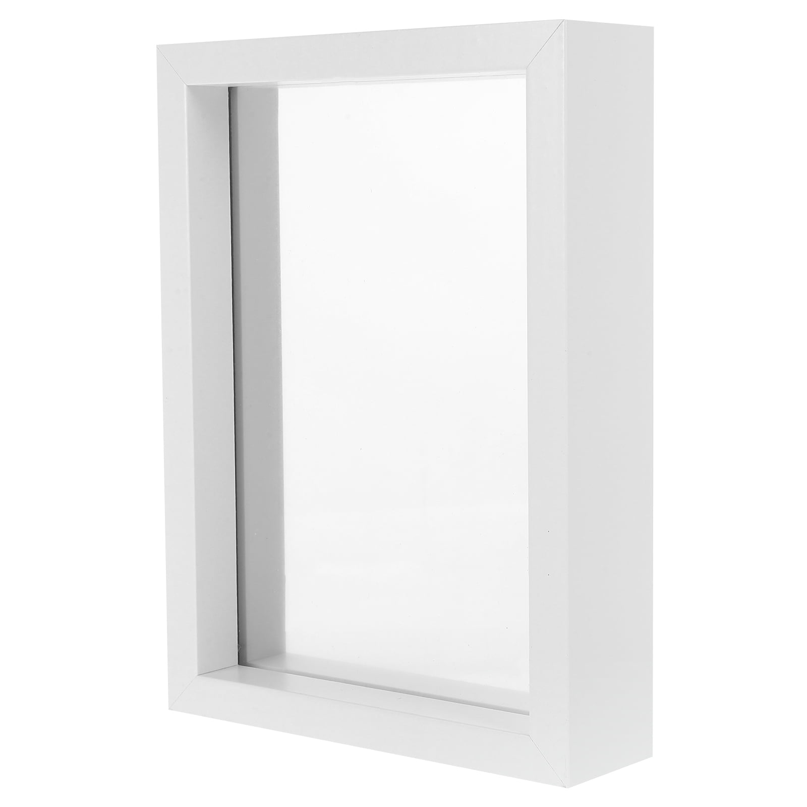 LEXSOMEO Glass Display Frame Wooden Frame Specimen Double-sided Glass ...