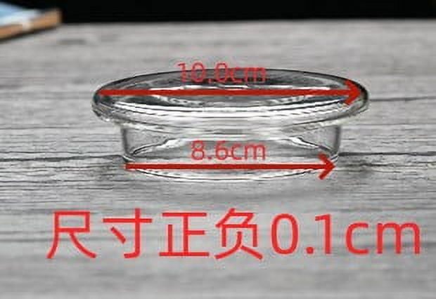 LEXSOMEO Glass Teapot Lid Tea Kettle Lid Cover Strainer Lids Clear ...