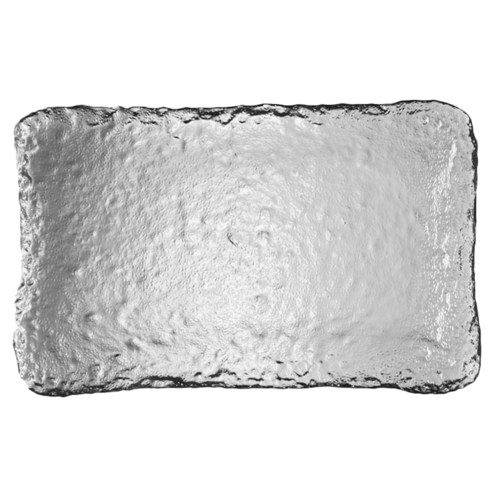 RENACLIPY Food Serving Display Tray Glass Snacks Plate Transparent ...