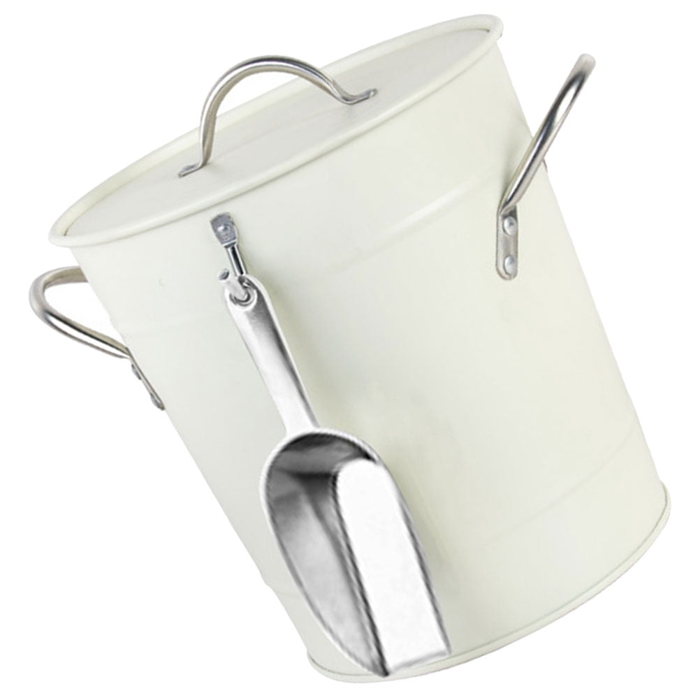 RENACLIPY Round Ice Bucket Galvanized Iron 1 Set - Walmart.com