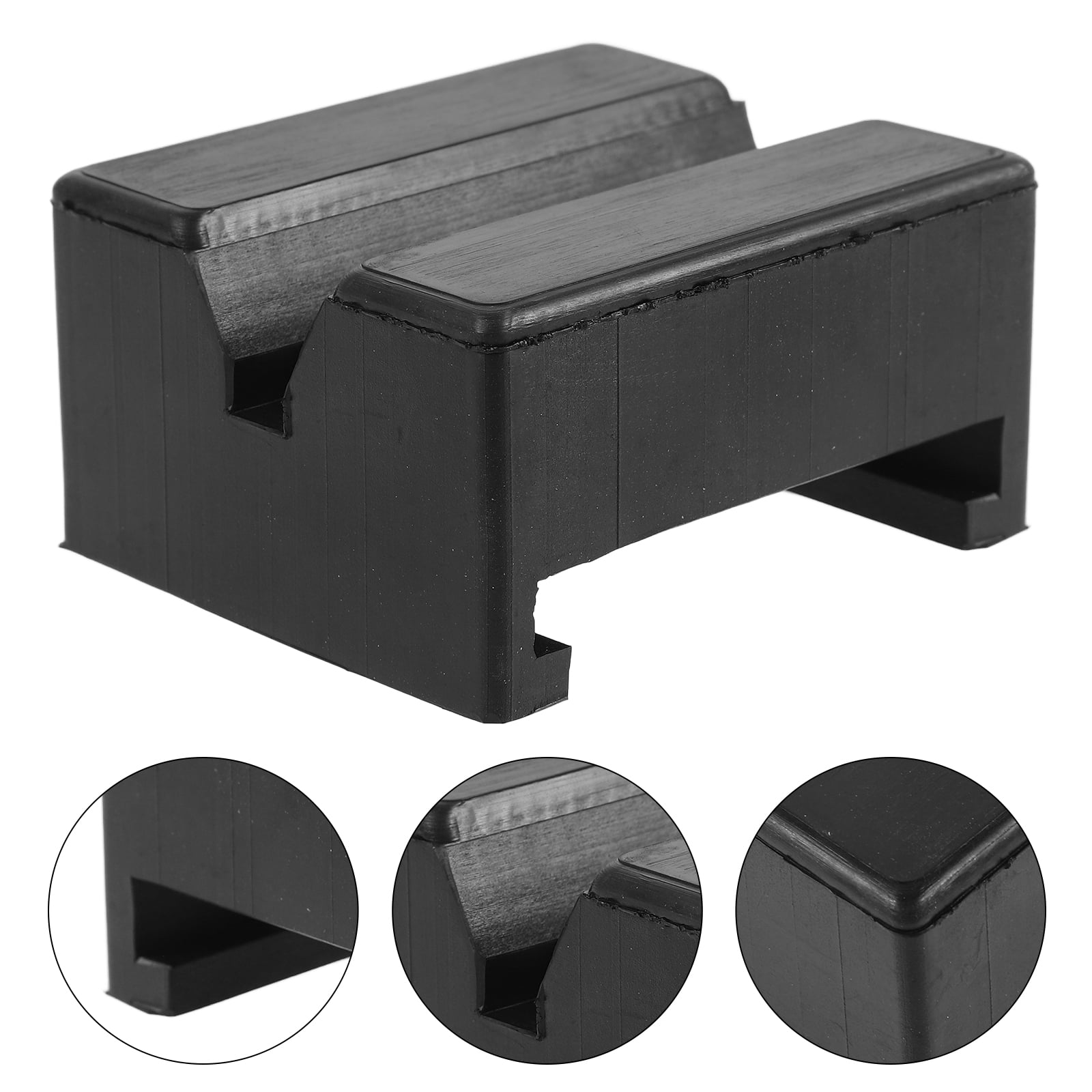 LEXSOMEO Jack Rubber Pad Rubber Slotted Pad Jack Pad Support Block For ...