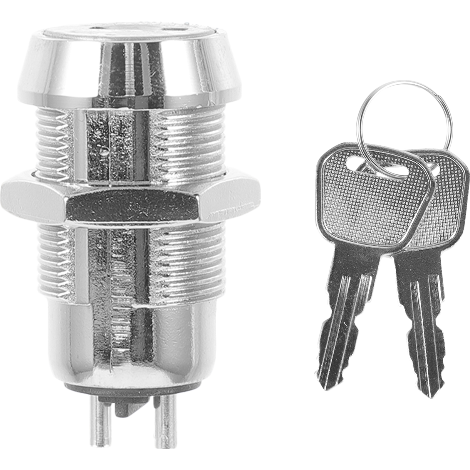 LEXSOMEO Key Switch Stainless Steel Key Locking Switch Elevator Control ...