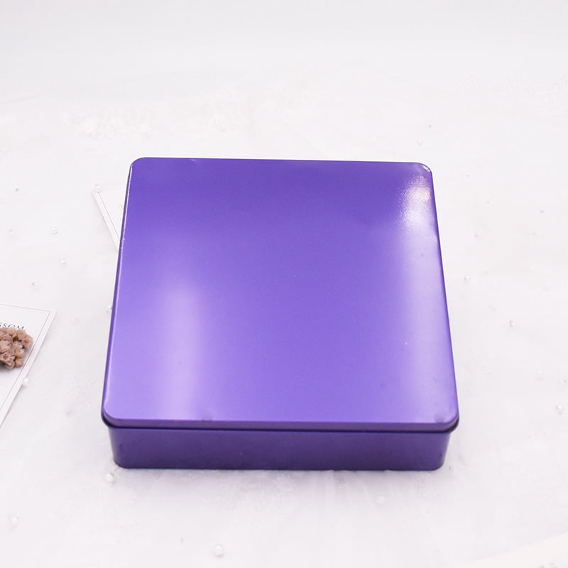 LEXSOMEO Large Decorative Tinplate Tin Box For Home Storage For Cookies ...