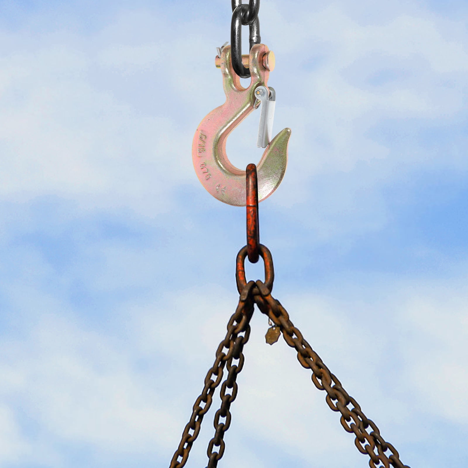 LEXSOMEO Lifting Hook 5/16 Hook Grip Weight Lifting Hanger Cargo Hook ...