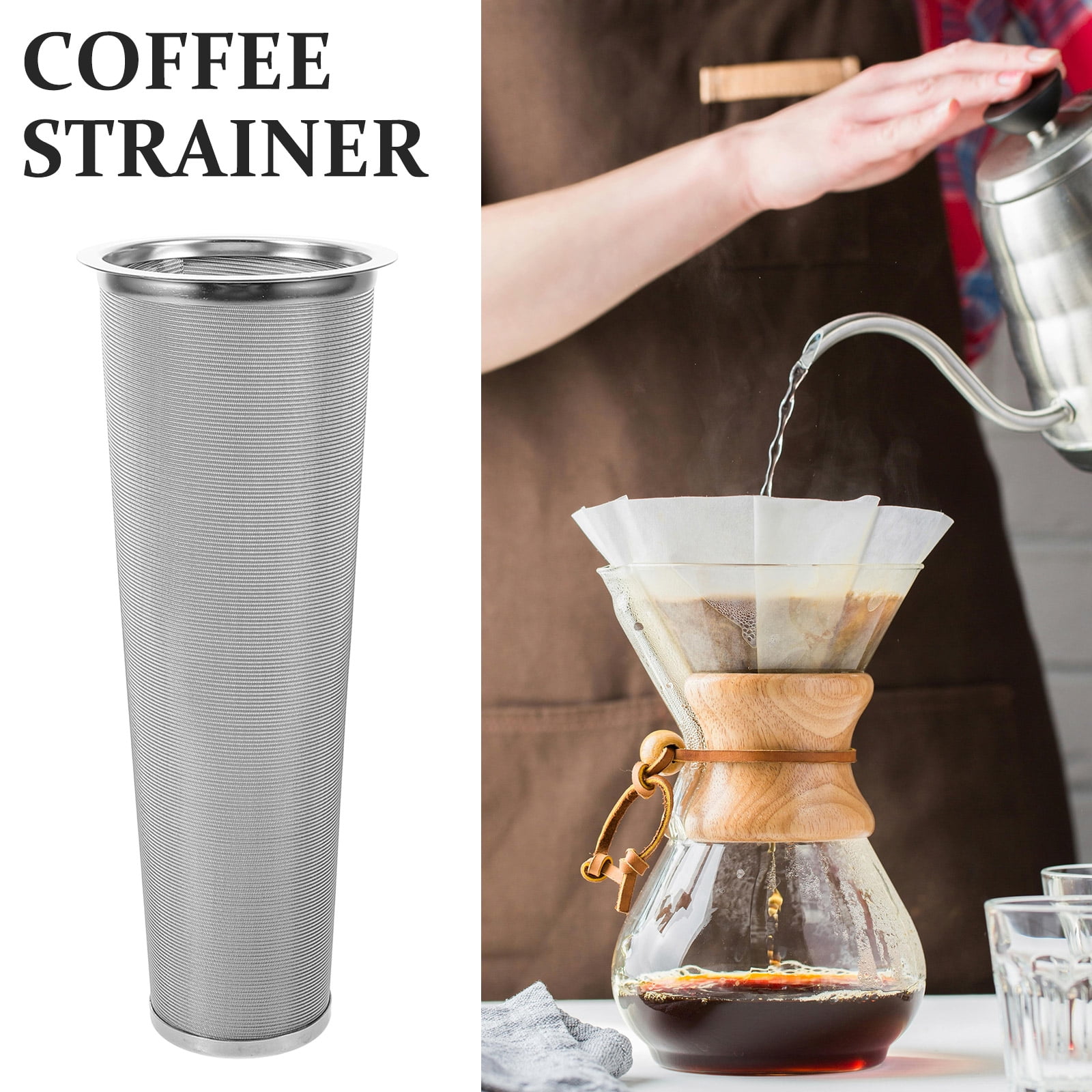 LEXSOMEO Jar Cold Brew Filter Stainless Steel Cold Brew Filter Ice ...