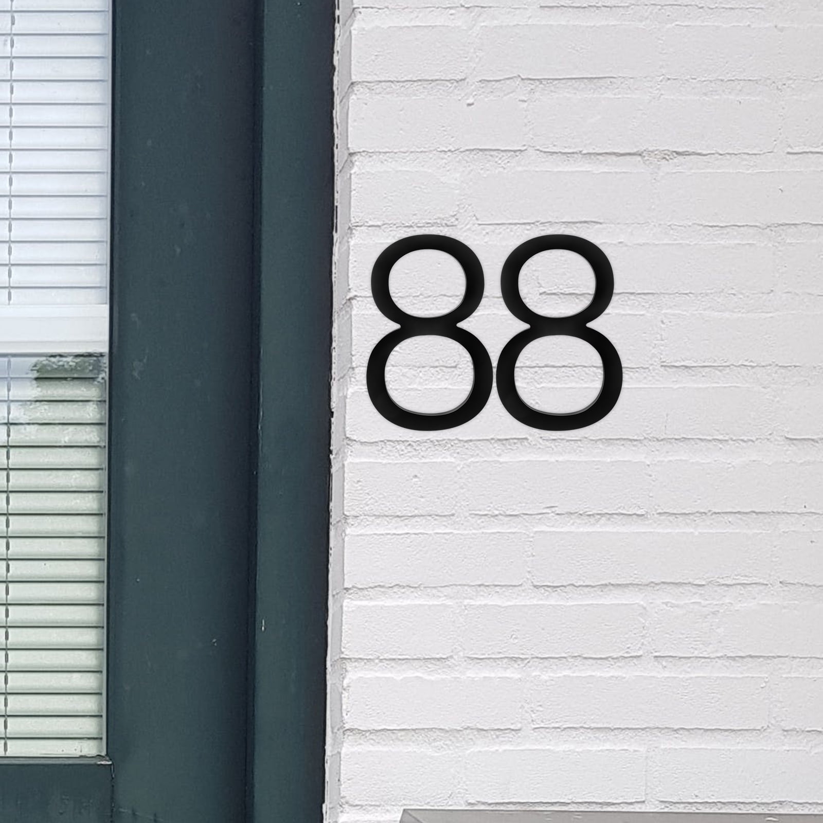 LEXSOMEO Metal Number Sign House Number Sign House Address Sign House ...