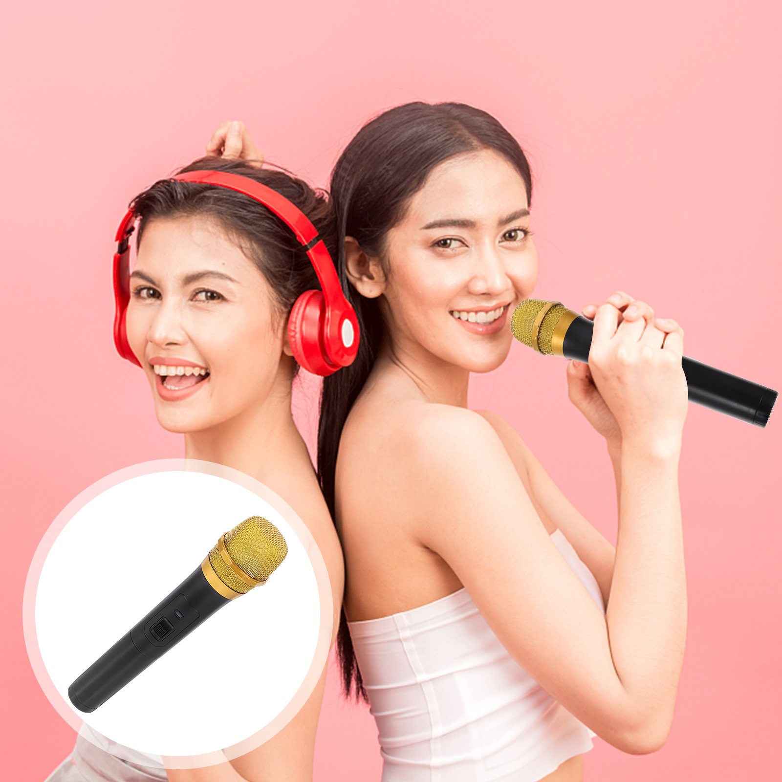 COOPHYA Microphone Model Simulated Microphone Golden Plastic 1Pack ...