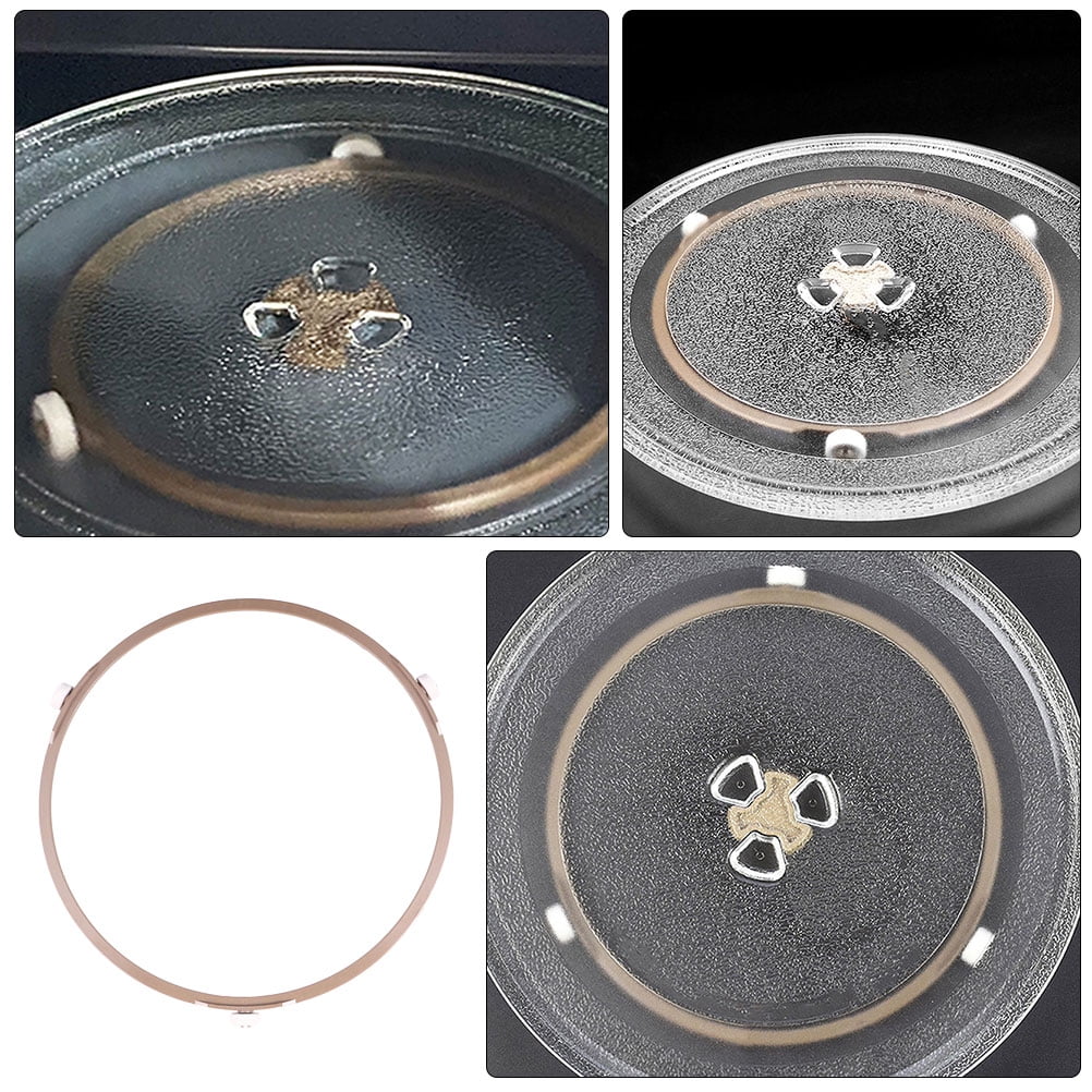 LEXSOMEO Microwave Glass Turntable Ring Microwave Plate Roller ...