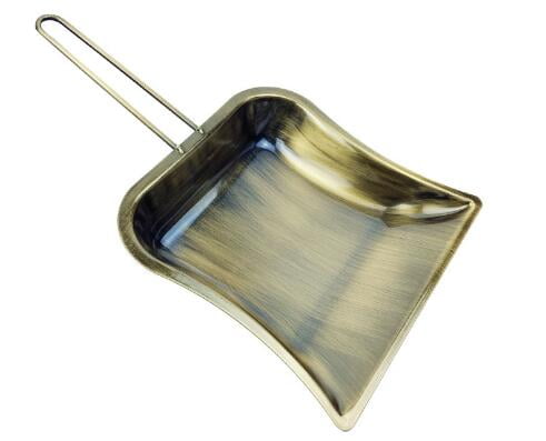 LEXSOMEO Mini Stainless Steel Dustpan with Long Handle , Metal Shovel ...