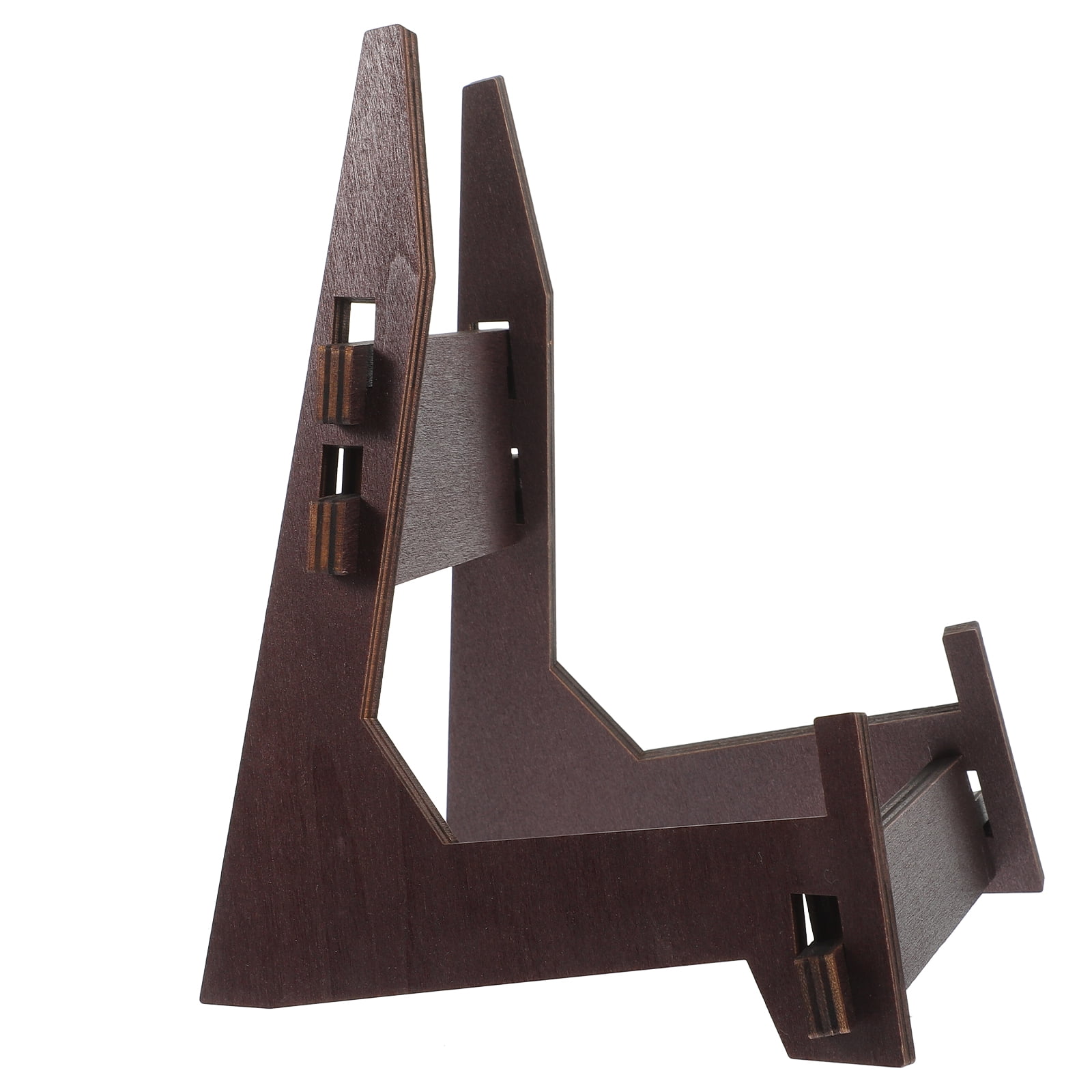 LEXSOMEO Multi-functional Wood Display Rack Desktop Photo Frame Stand ...