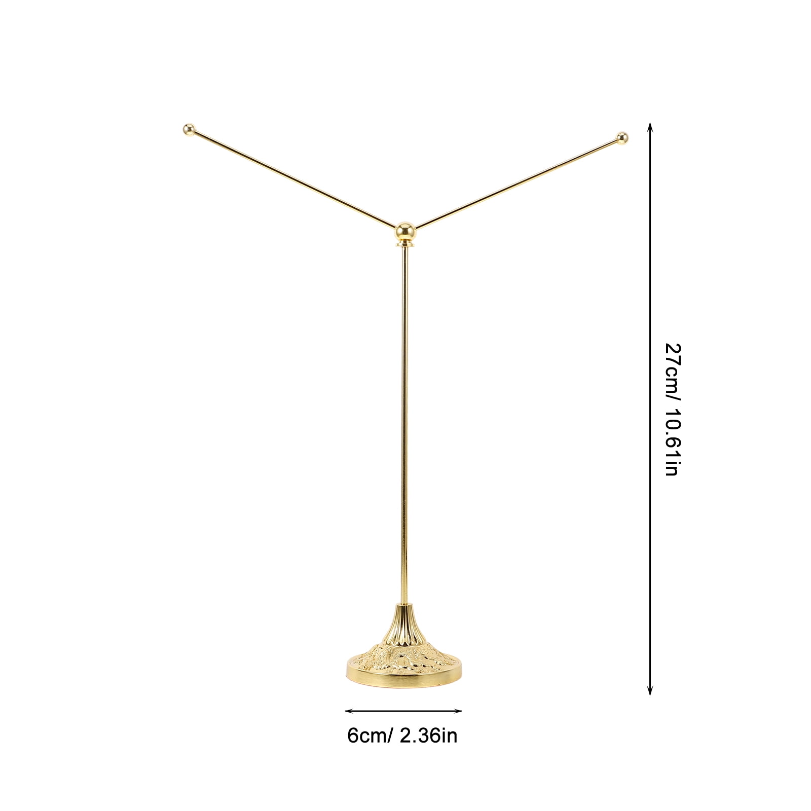 LEXSOMEO Office Metal Flag Pole Desk Metal V-Shaped Flag Pole Table ...