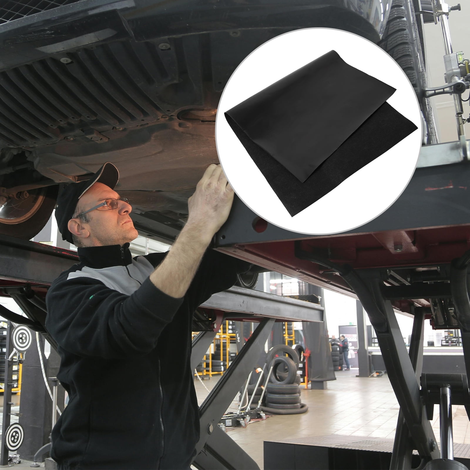 LEXSOMEO Oil Leak Mat Oil Absorb Pad Floor Mat Car Repair Mat Garage ...