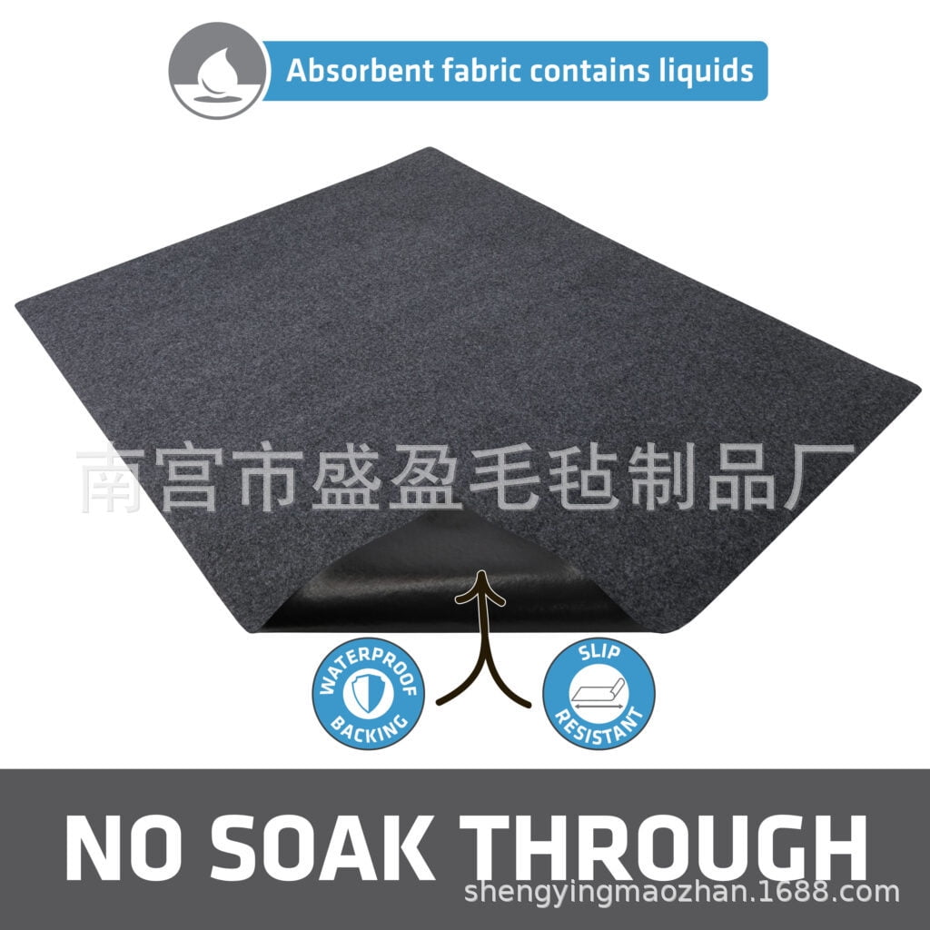 LEXSOMEO Oil Spill Mat Oil Leaks Absorbent Oil Pad Under Car Driveway ...