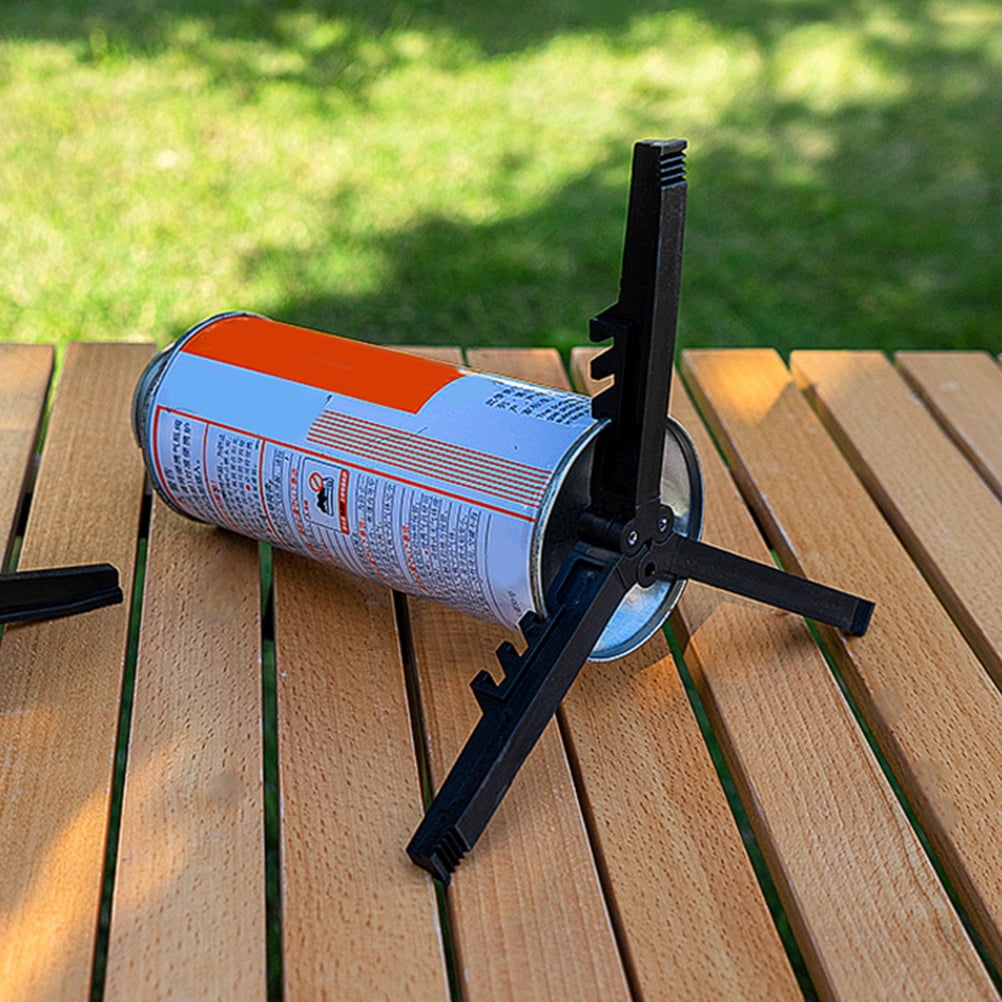LEXSOMEO Outdoor Gas Tank Support Bracket Portable Camping Tank Holder ...