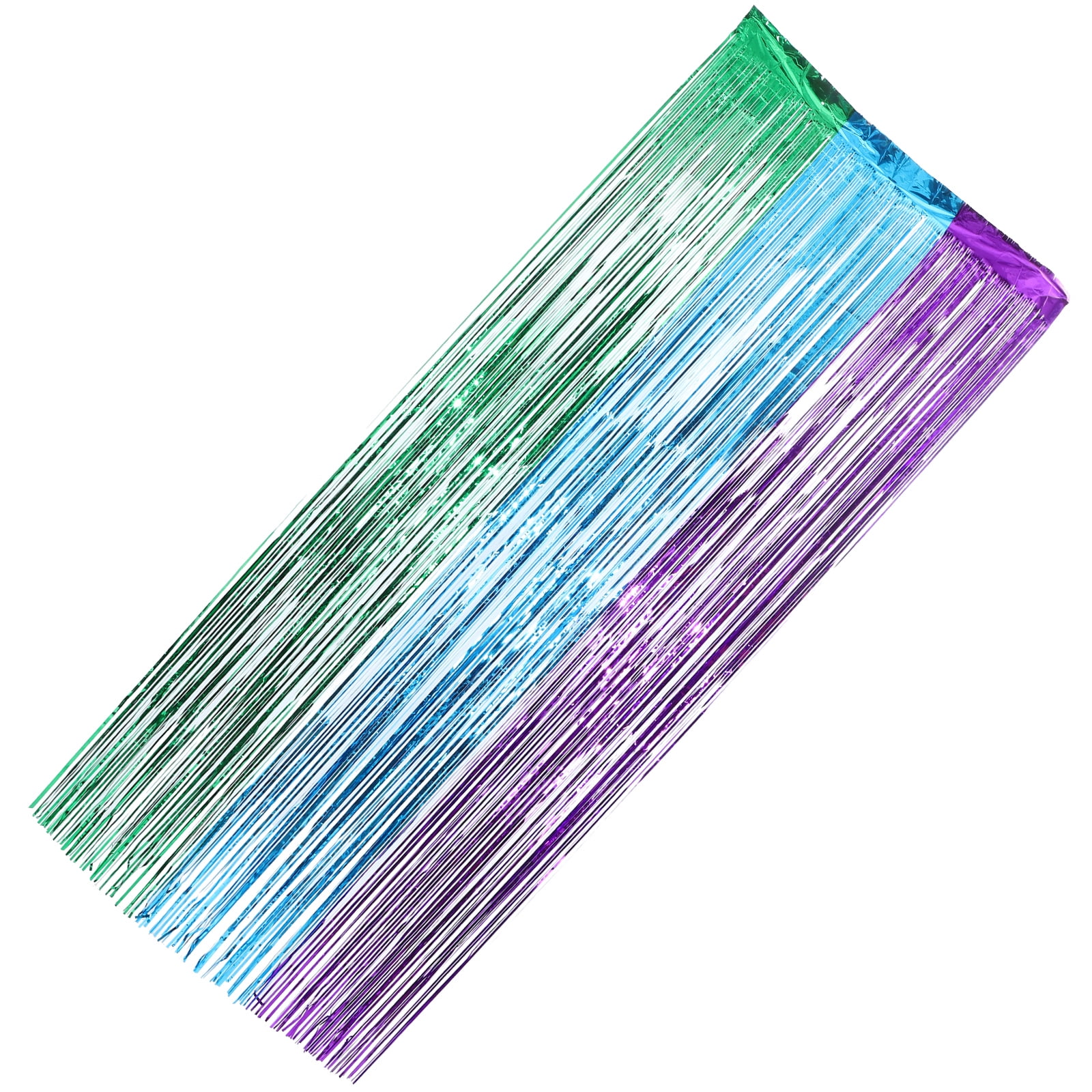 LEXSOMEO Party Streamer Fringe Curtain Door Streamer Metallic Streamer ...