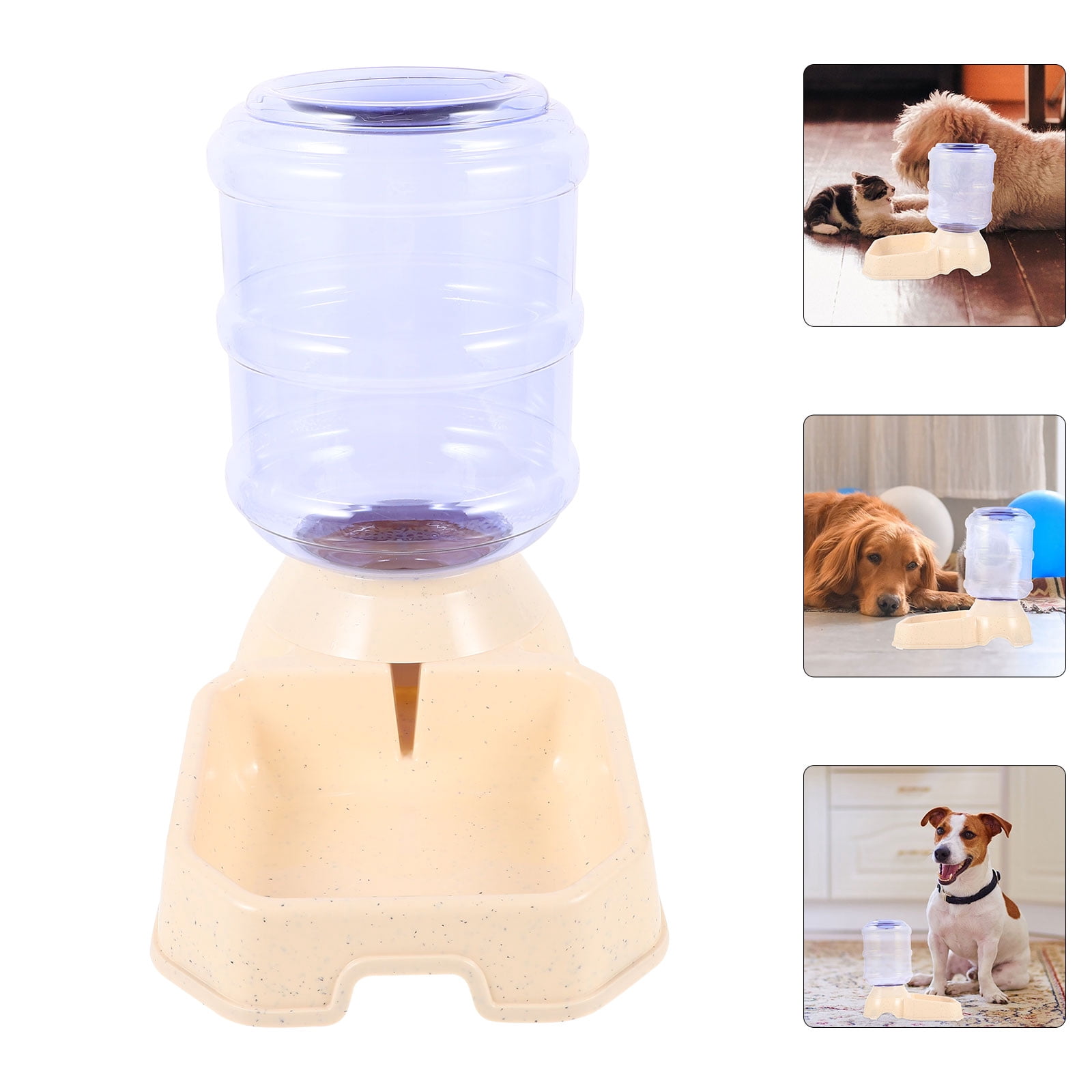 LEXSOMEO Pet Water Dispenser Station Pet Waterer Dog Cat Animal ...
