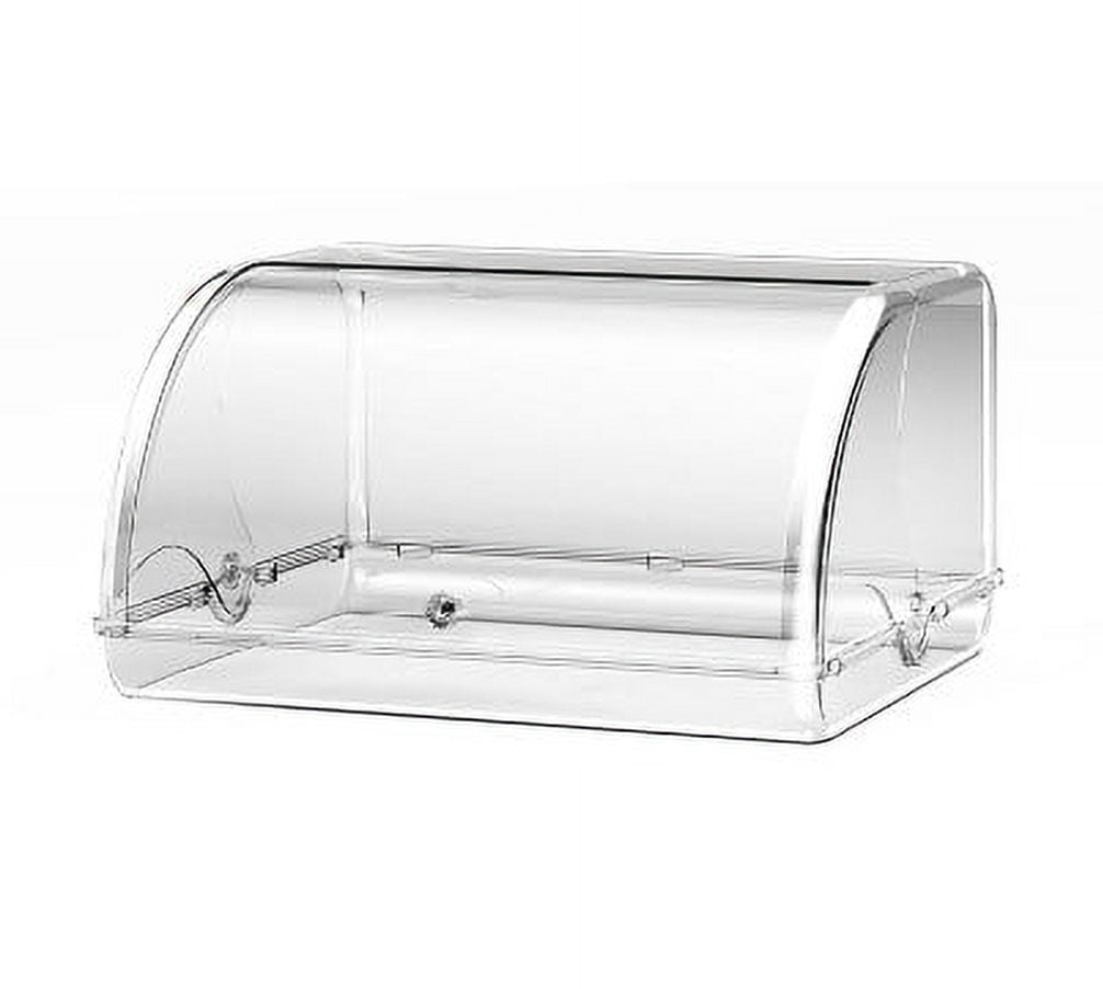 LEXSOMEO Plastic Bread Box Container Loaf Keeper Bread Container Bread ...
