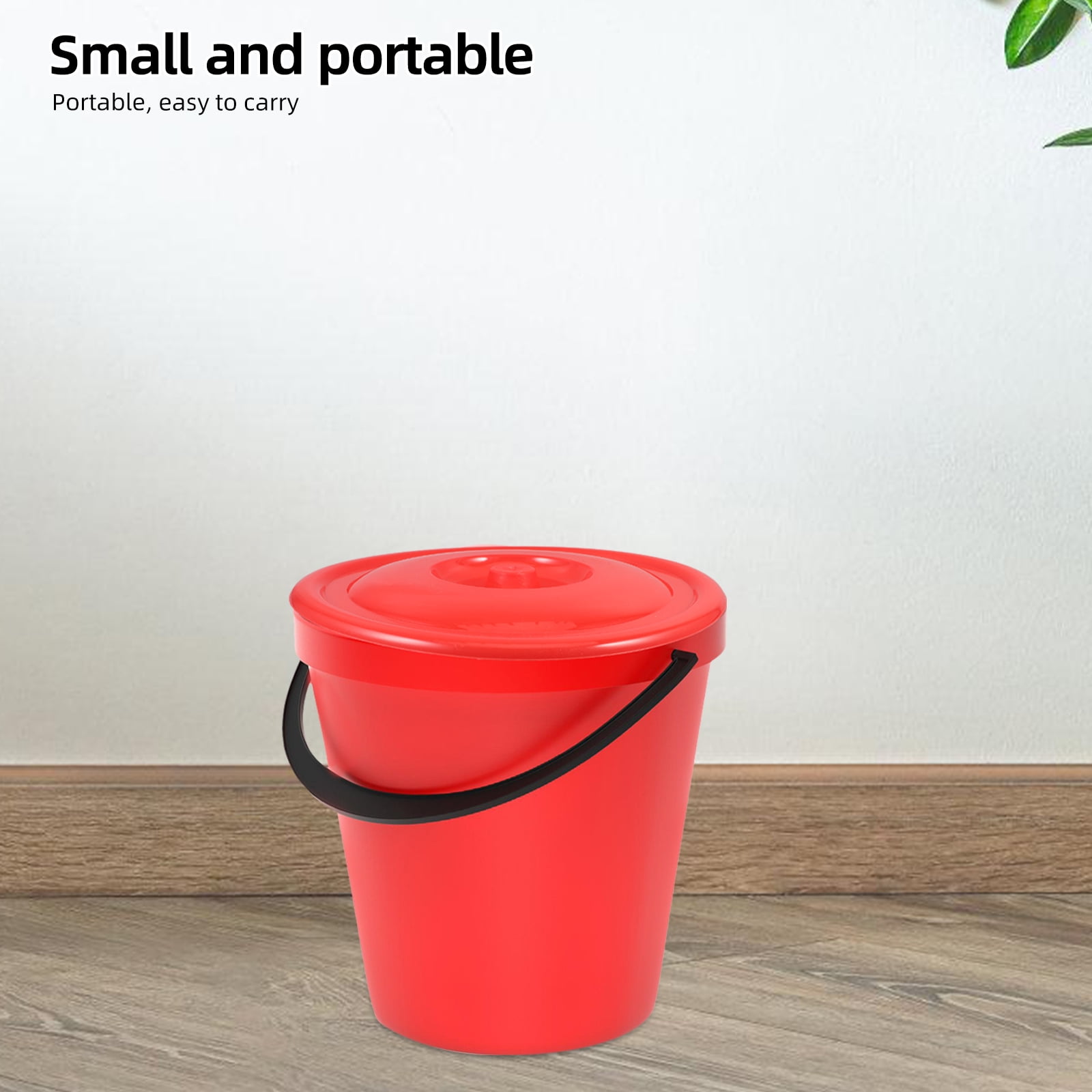 LEXSOMEO Plastic Trash Can Lid Plastic Garbage Can Lid Outdoor ...