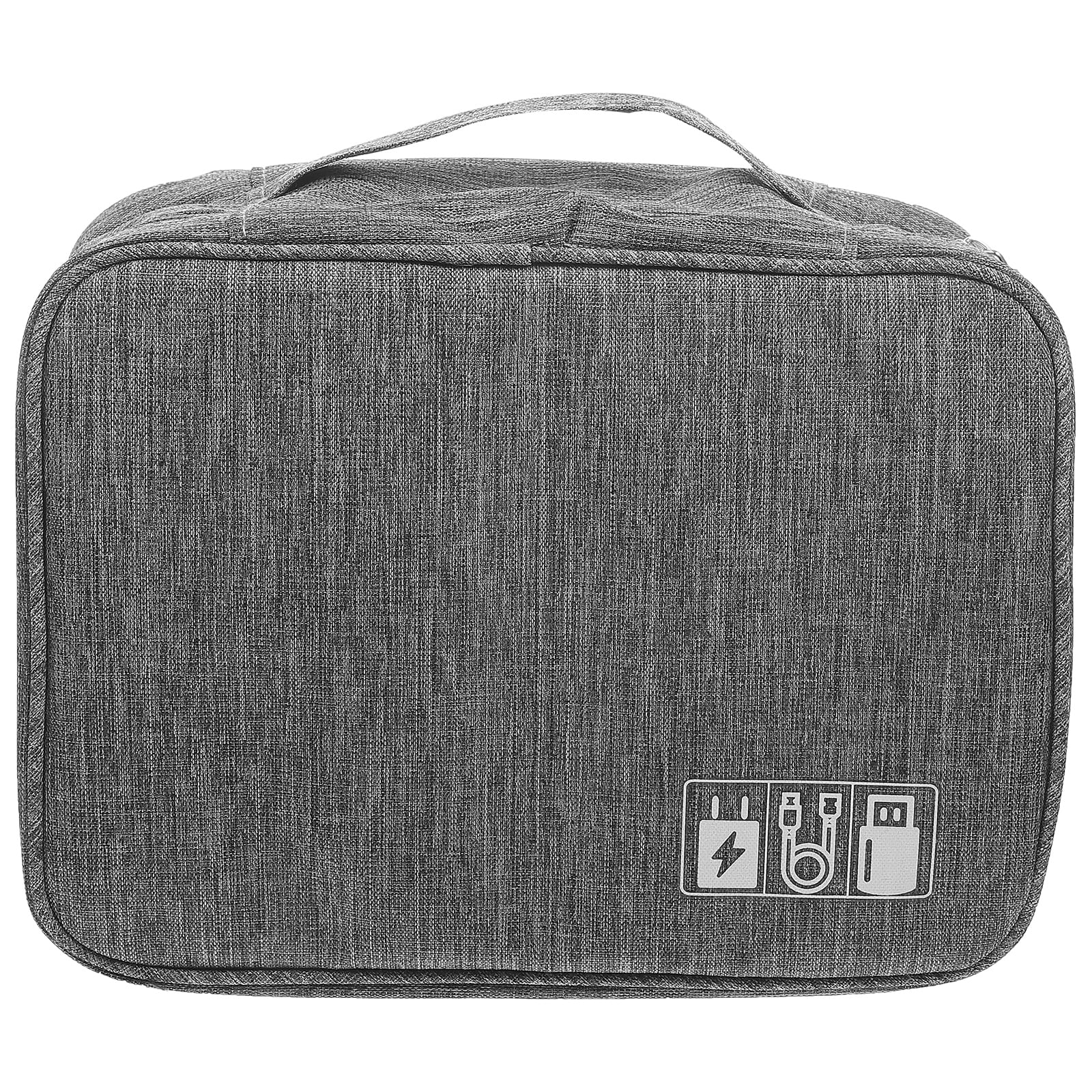 LEXSOMEO Portable Charger Case Electronics Organizer Travel Case ...