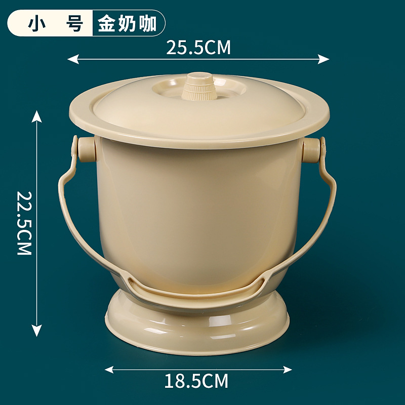 LEXSOMEO Portable Plastic Potty Urinals Chamber Pot Plastic Potty ...