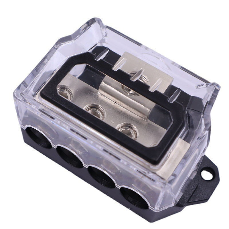 LEXSOMEO Power Distribution Block 4 Way Car Audio Stereo Amp ...