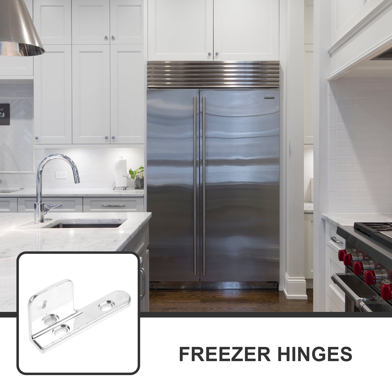 LEXSOMEO Professional Freezer Hinge Small Freezer Door Hinge ...