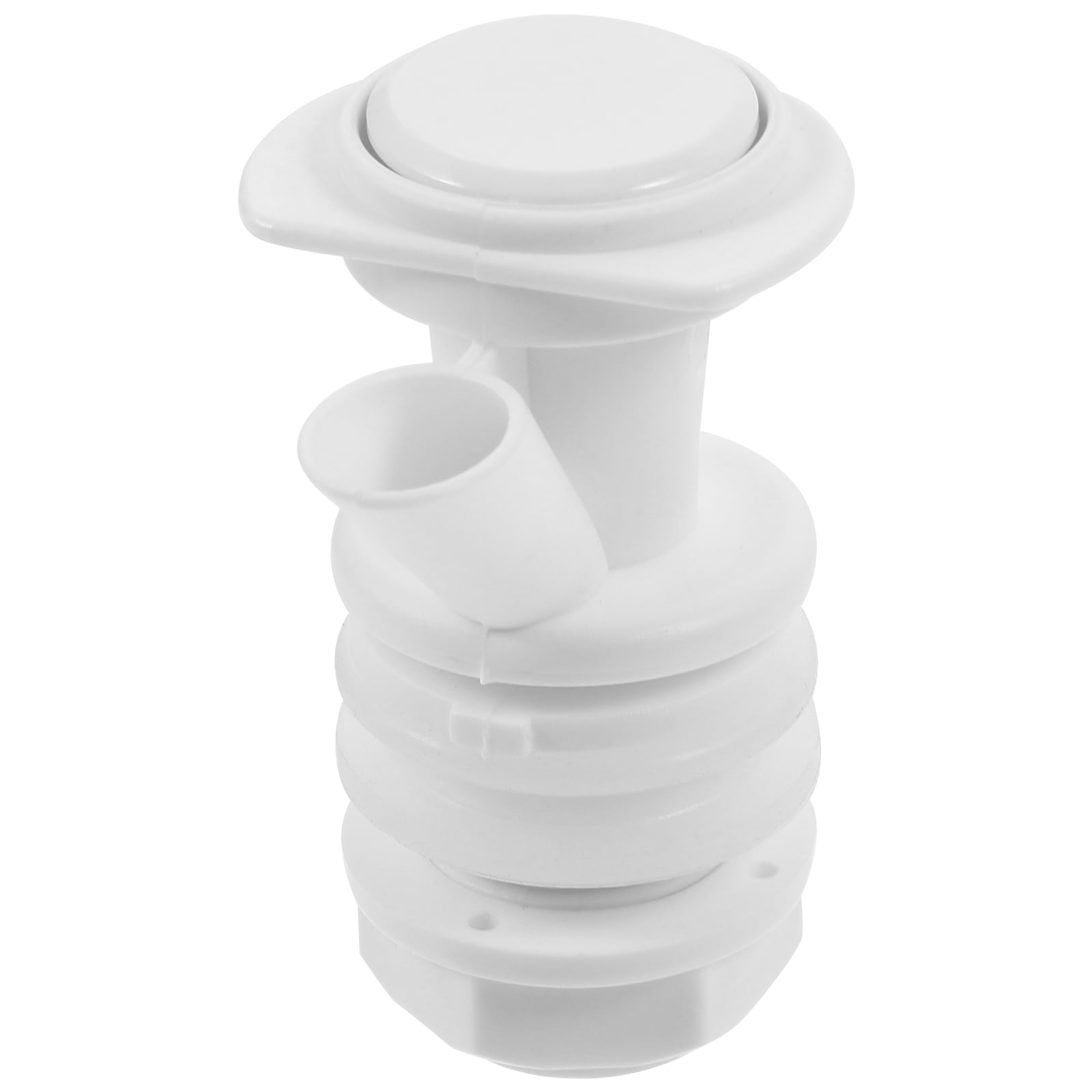 RENACLIPY White Plastic Water Jug Spigot Push Button Design for Easy ...