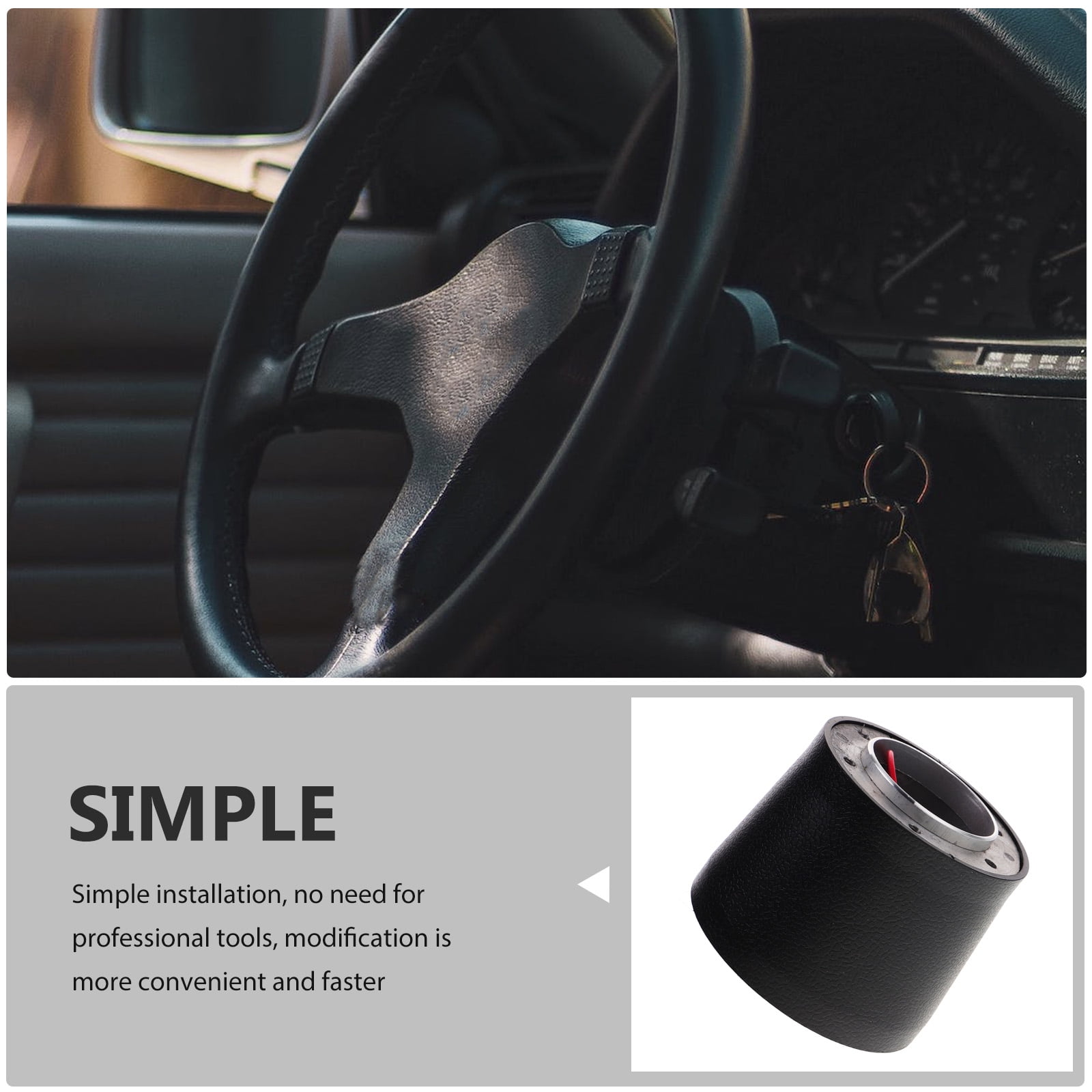 LEXSOMEO Quick Release Hub Adapter Steering Wheel Disassembly Tool ...