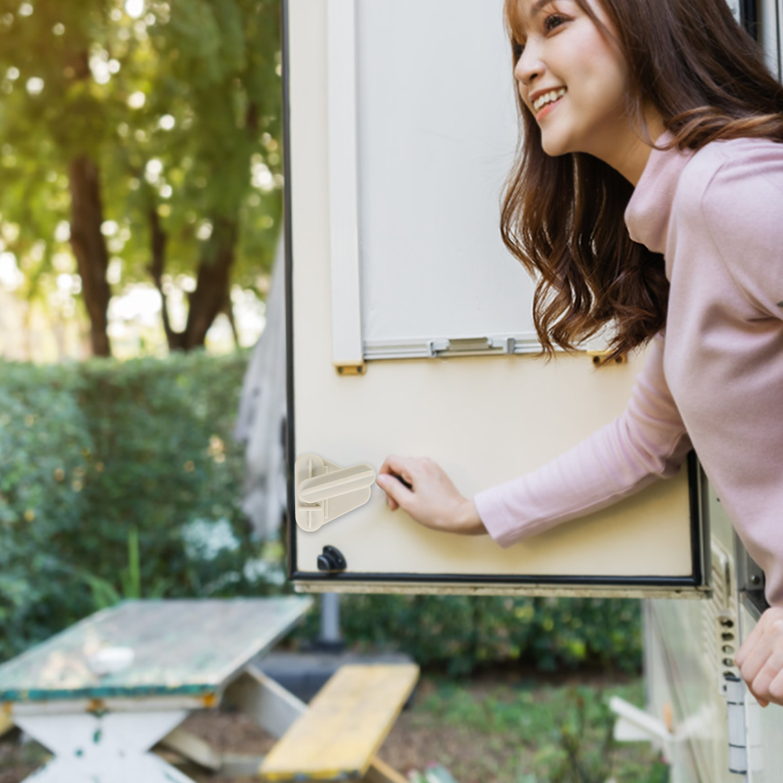 LEXSOMEO RV Door Latch Trailer Door Holder Marine Trailer Latch Boat ...