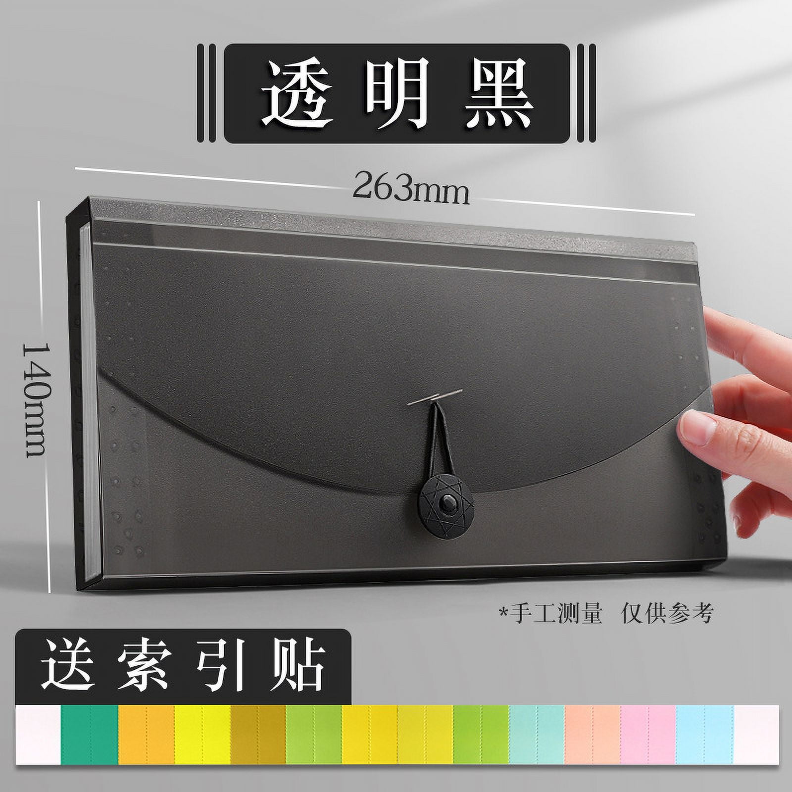 HEMOTON 13 pocket Small Accordion File Organizer Expanding Wallet for ...