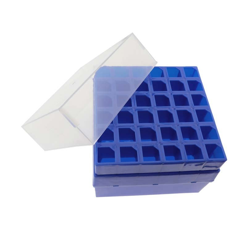 LEXSOMEO Reusable Plastic Cryogenic Storage Box For Laboratory 36-Slots ...