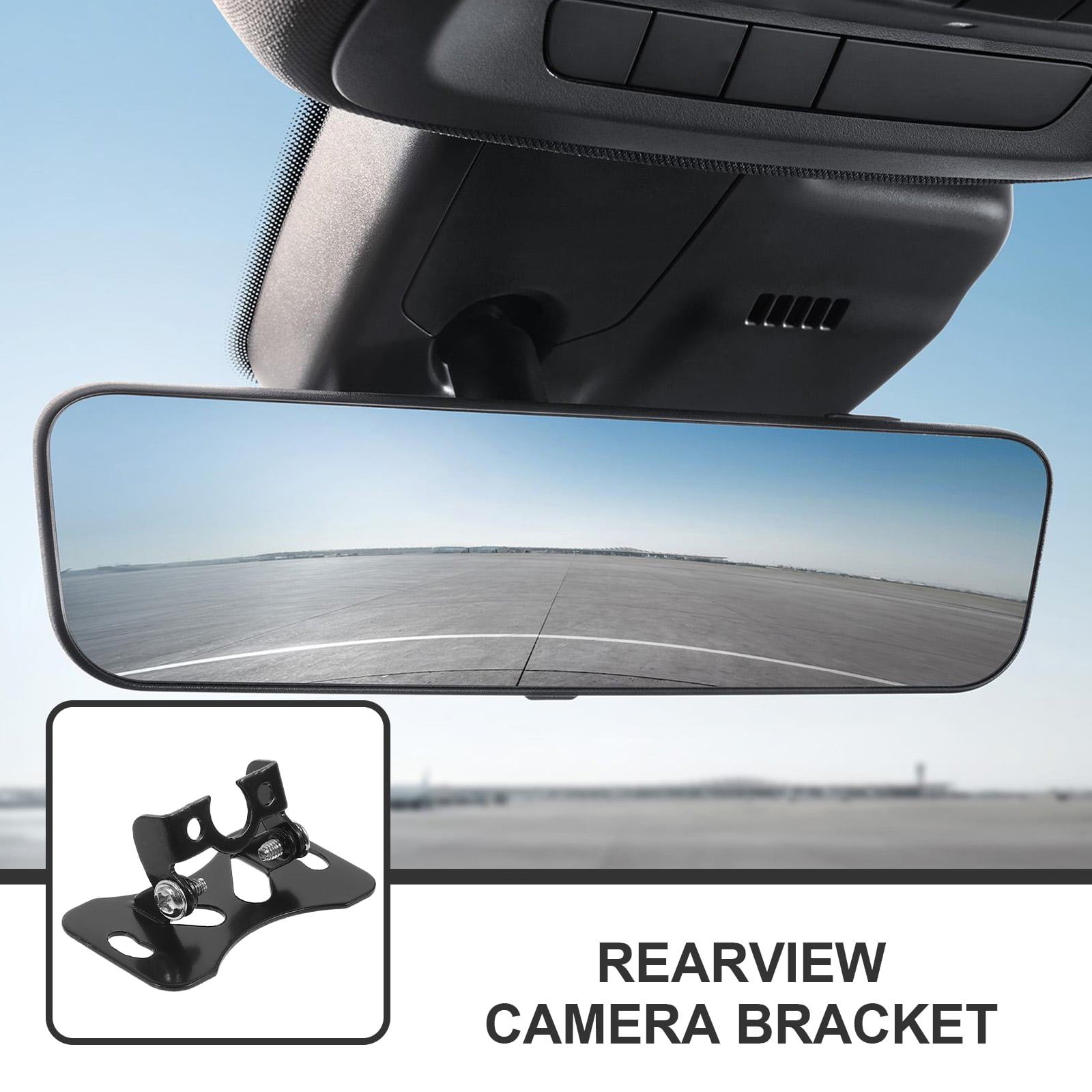 LEXSOMEO Reversing Camera Bracket Adjustable Fixing Bracket Automotive ...