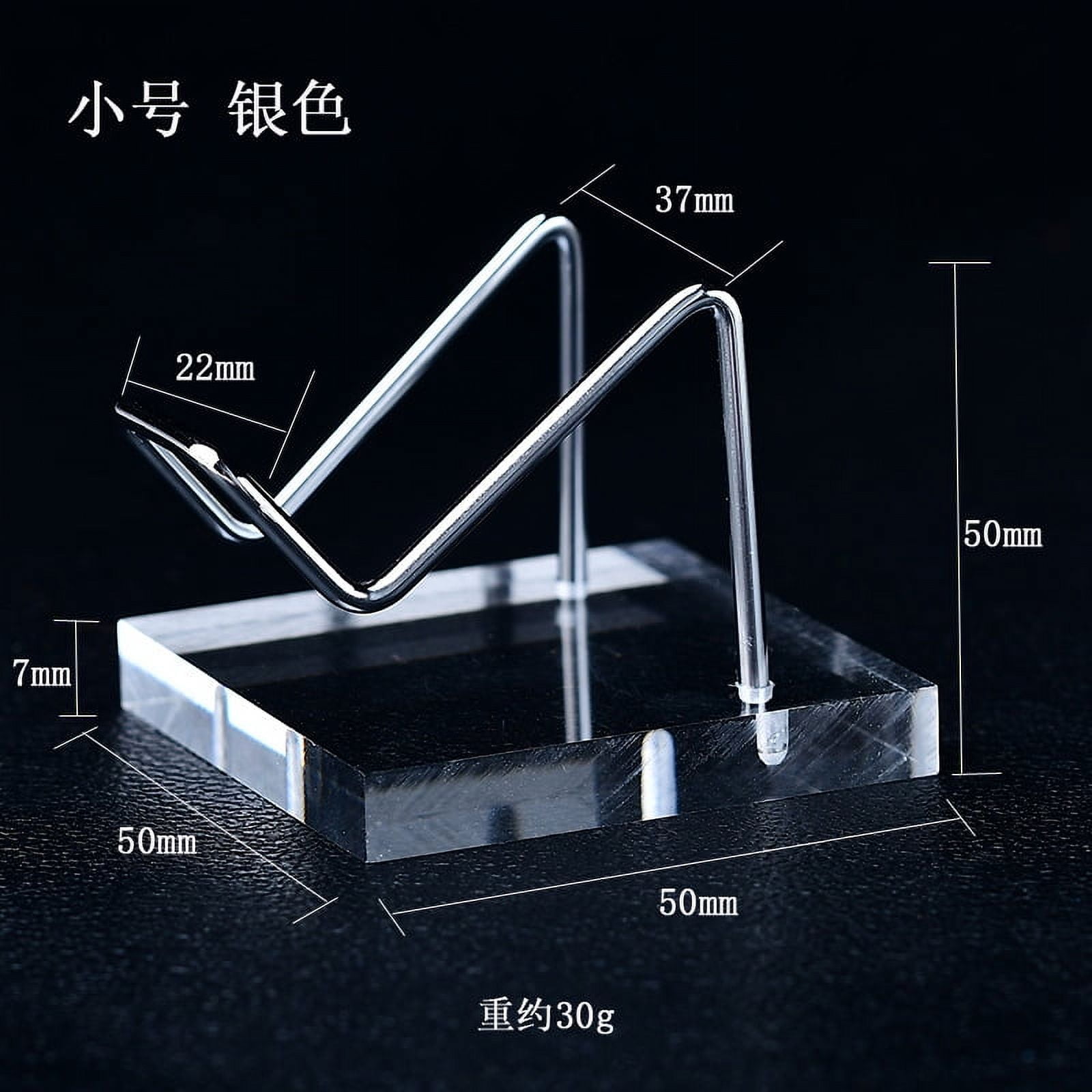 LEXSOMEO Rock Display Stand Crystal Display Easel Holder Mineral ...