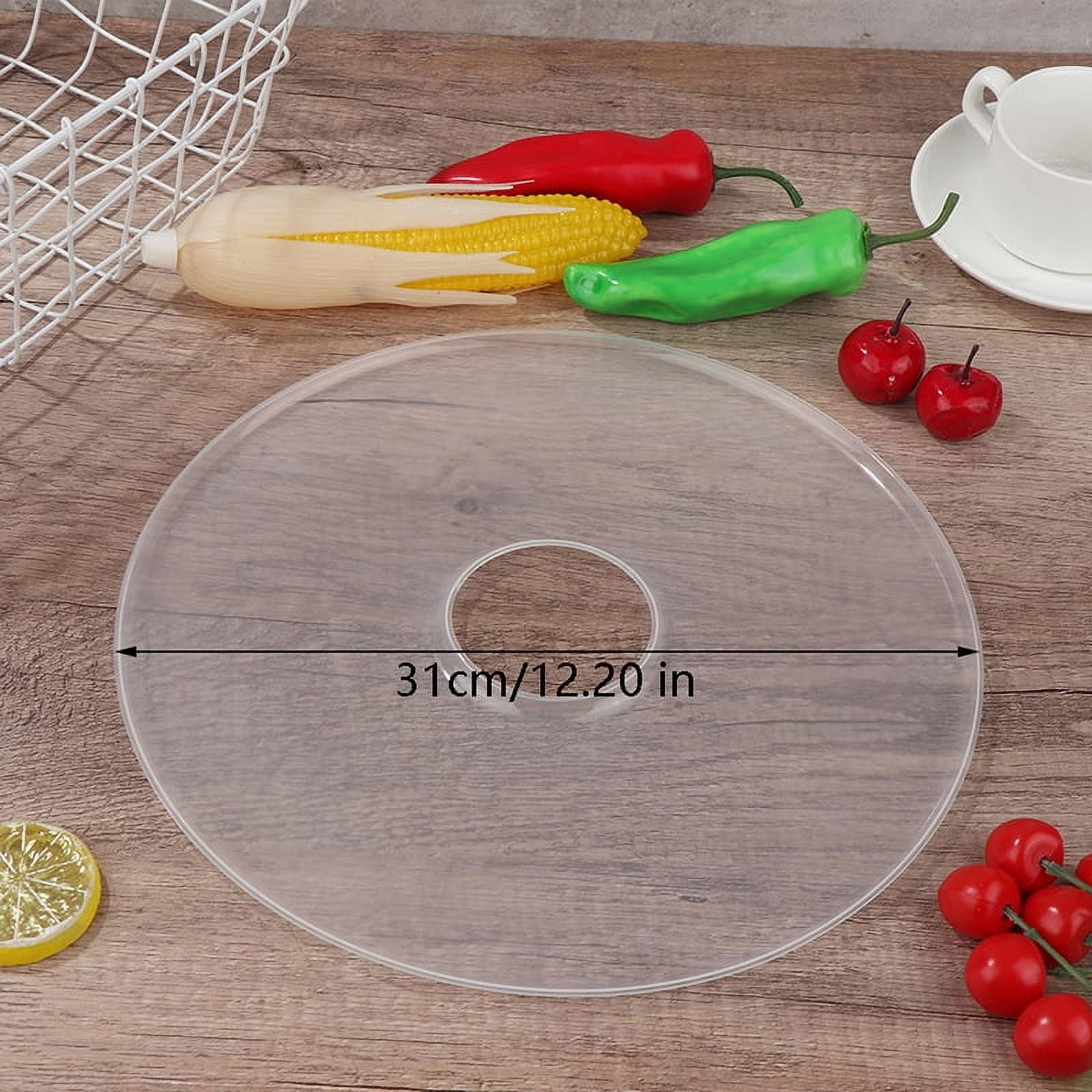 LEXSOMEO Round Fruit Dehydrator Plate Fruit Dehydrator Saucer Round ...