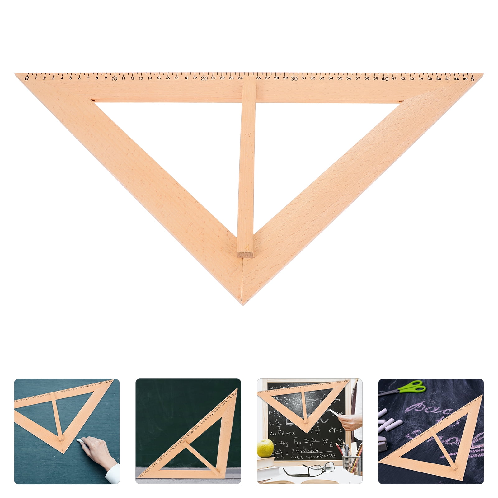 LEXSOMEO Ruler Teaching Tool Ruler Reusable Wooden Measuring Ruler ... LEXSOMEO Ruler Teaching Tool Ruler Reusable Wooden Measuring Ruler ...