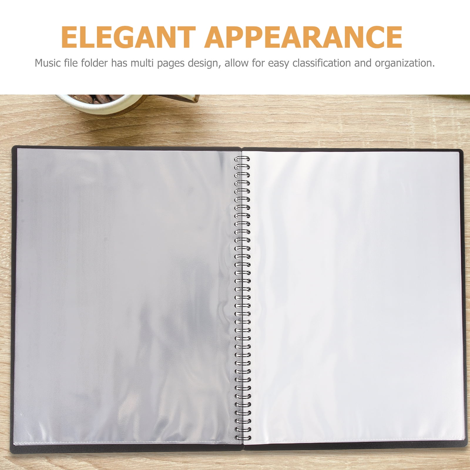 LEXSOMEO Sheet Music Folder Musicians Band Folder A4 Size Sheet Music ...