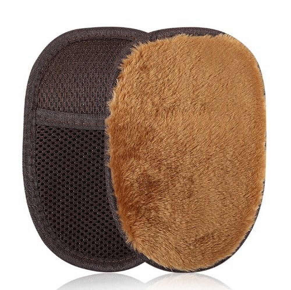 LEXSOMEO Shoe Polishing Cleaning Glove Leather Buffing Cloth Portable ...