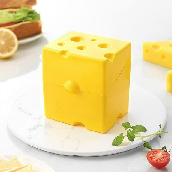 LEXSOMEO Sliced Cheese Storage Container Plastic Cheese Storage Case ...