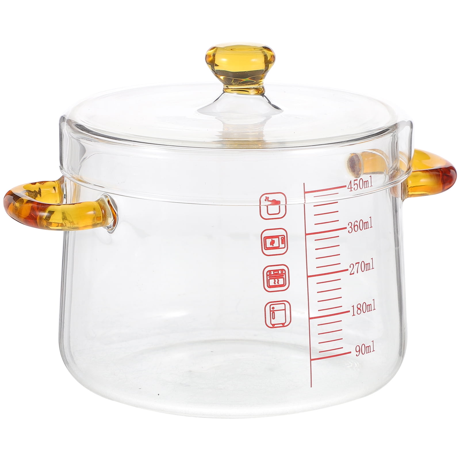 RENACLIPY Glass Stew Pot - Multi-Functional Cooking Pot for Steaming ...