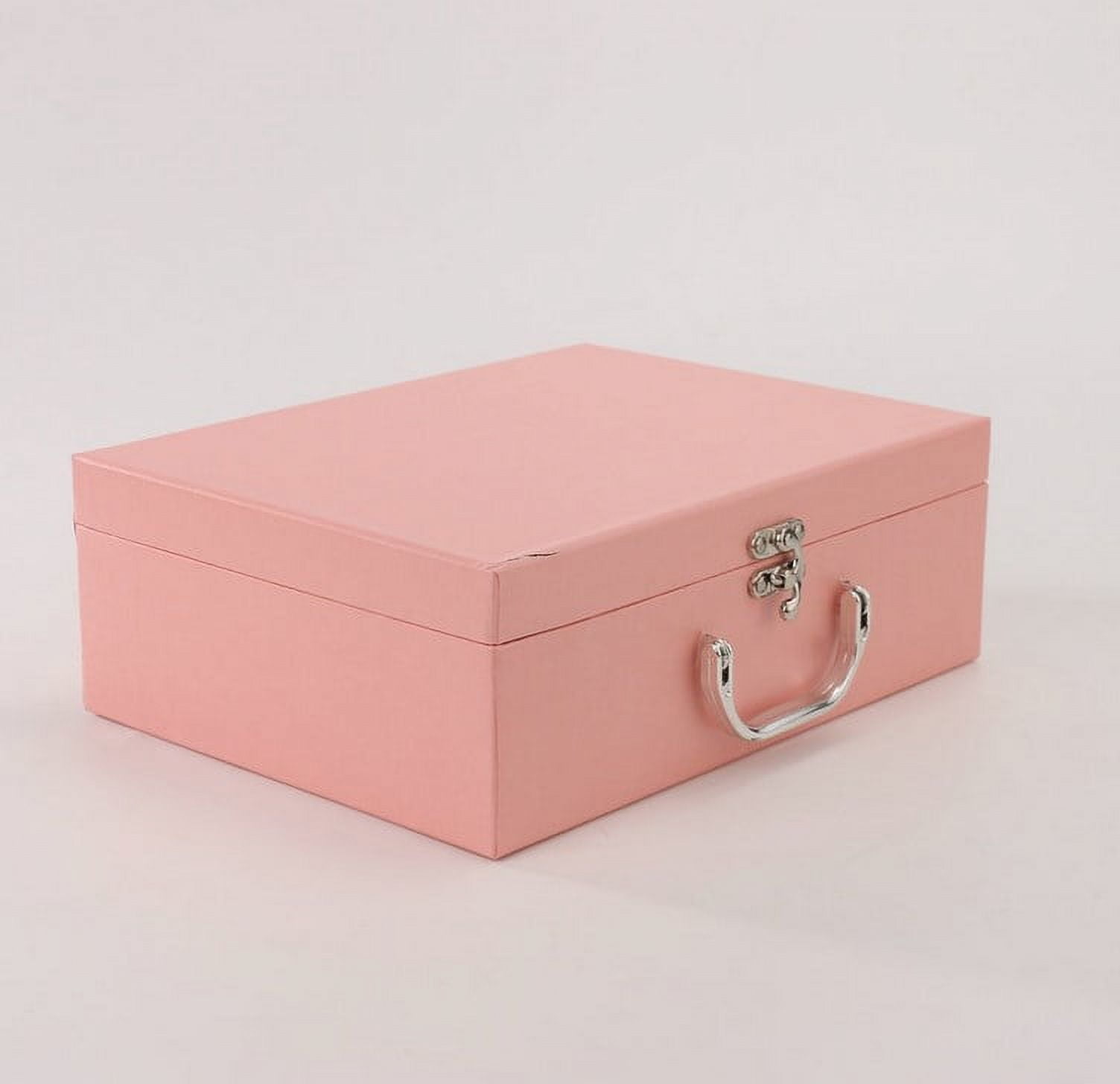 LEXSOMEO Small Handheld Suitcase Thickened Paper Storage Box Stationery ...