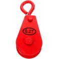 RENACLIPY Renaclipy Durable A3 Steel Cable Pulley Red Easy Installation ...