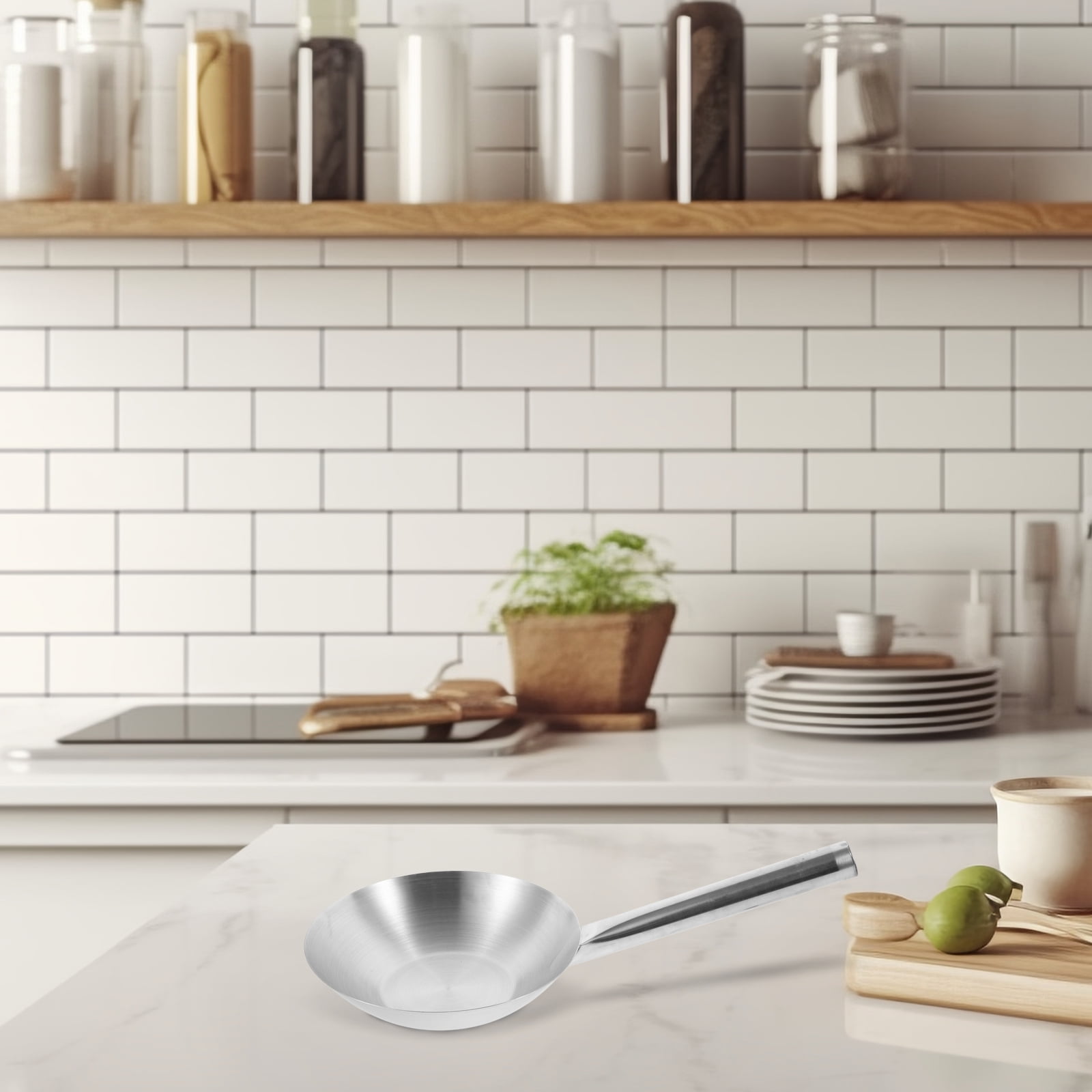 LEXSOMEO Stainless Steel Ladle Washing Water Scoop Water Spoon Reusable ...