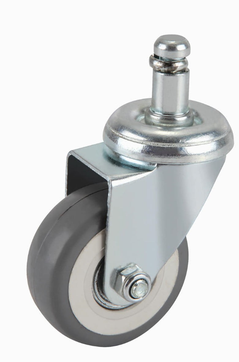 HEMOTON Grey Plastic Swivel Caster Wheel for Cart Perfect for Home Use ...