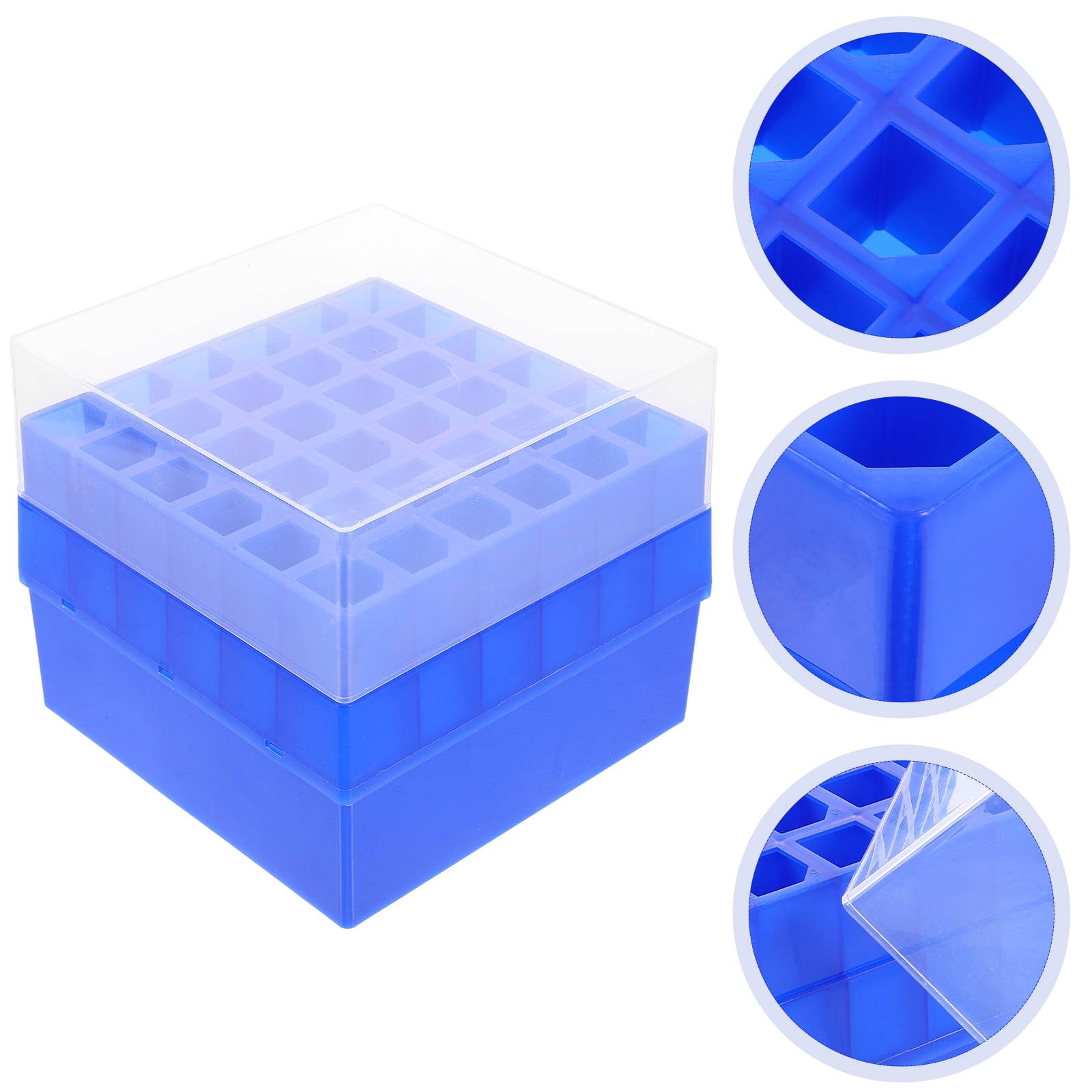 LEXSOMEO Test Tubes Box Testing Tubes Holder Sampling Tubes Box ...